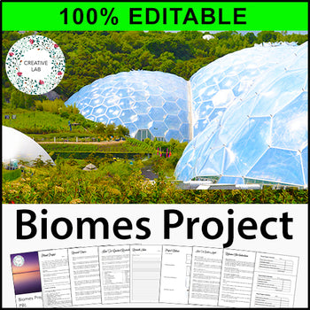 Biomes Research Project - PBL - 100% Editable – Creative Lab
