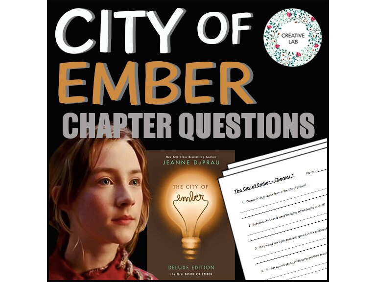The City of Ember - Chapter Comprehension Questions & Answers // Print ...