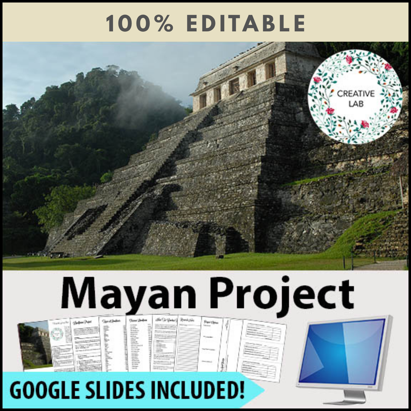 Maya Research Project - 100% Editable – Creative Lab